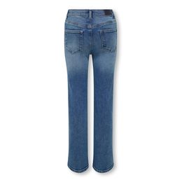 KIDS Only M&auml;dchen Relax-fit-Jeans "KOGJUICY RHS WIDE LEG DNM CRO557 NOOS"medium blau denim detail:rhinestones, Gr. 152, bedruckt, Denim/Jeans,