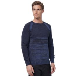 Rusty Neal Herren Strickpullover "Rusty Neal Knitwear", blau, Gr. XXL, mehrfarbig, meliert, 50% Polyacryl, 50% Baumwolle, Pullover, im sportiven Stil