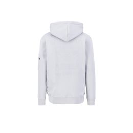 Herren Hoodie "Air Force Hoodie", grau, Gr. L, Alpha Industries, Obermaterial: 80% Baumwolle, 20% Polyester, Sweatshirts
