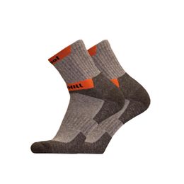 UphillSport Damen Socken "HETTA SUMMER 2er Pack", Gr. 39, grau, 30% Polyester, 28% Polyamid, 21% Wolle, 20% Polypropylen, 1% Elasthan, mehrfarbig,