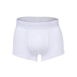Marc O'Polo MARC O'POLO Herren Boxershorts "Boxershort 3-PACK TRUNK 3er Pack", Gr. M, wei&szlig;, Obermaterial: 95% Baumwolle CO(Bio). 5% Elasthan EL., Unterhosen