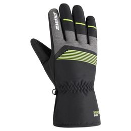 Ziener Herren Skihandschuhe "GEVIN-Z glove man", schwarz, Gr. 8,5, Kunstfaser, Handschuhe