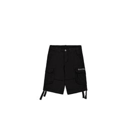 Herren Shorts "Jet Short", schwarz, Gr. 28, Alpha Industries, Obermaterial: 100% Baumwolle, Hosen