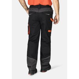 Herren Arbeitshose "GLENN Pro Workwear Arbeits-Cargohose", schwarz, Gr. 52, HERO by John Medoox, Sweatware, 65% Polyester, 35% Baumwolle, Hosen,