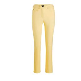 GOLDNER Damen Regular-fit-Jeans "Damen Jeans Slim Fit LOUISA mit Stretch-Anteil", gelb, Gr. 48, Obermaterial: 70% Baumwolle CO. 27% Polyester PES. 3%