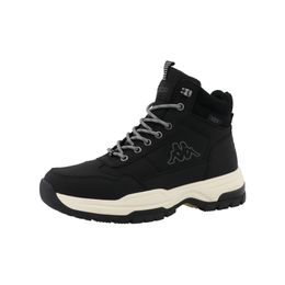 Kappa Herren Winterboots "Rauno", Gr. 43, schwarz, Synthetik, Schuhe, Winterschuhe, Winterstiefel, Snowboots, gef&uuml;ttert, wasserdicht