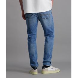 Herren Chinohose "ERIC", blau, Gr. 31, Pioneer Authentic Jeans, Web, Obermaterial: 94% Baumwolle, 4% Elastomultiester, 2% Elasthan, Hosen, im