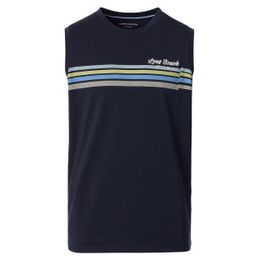 Casamoda Herren Tanktop "Casamoda Tanktop uni", blau, Gr. M, 100% Baumwolle, Tops