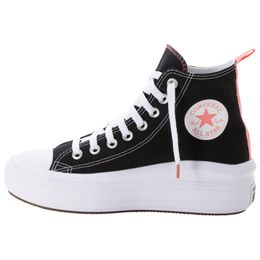 Converse M&auml;dchen Plateausneaker "CHUCK TAYLOR ALL STAR MOVE CANVAS PLATFORM HI", Gr. 36, schwarz-wei&szlig;, Textil, Schuhe