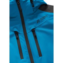 Maier Sports Herren Skijacke "JOEY", blau, Gr. 54, 100% Polyester, Jacken, Herren Winterjacke wasserdicht u. atmungsaktiv