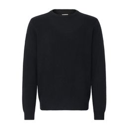 Blend Herren Strickfleece-Pullover "Strickpullover BHBranko", schwarz, Gr. XXXL, Obermaterial: 60% Wolle mw. 40% Nylon NY., Pullover