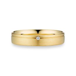 Phoenix PH&Ouml;NIX Damen Trauring "Schmuck Partnerring Ehering Verlobungsring Freundschaftsring", 52, 0,01 mit Brillant, Silber 925 (Sterlingsilber),