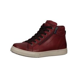 Hush Puppies Damen Sneaker "Hush Puppies Sneaker Leder", Gr. 36, rot, Leder, Schuhe