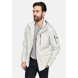 Cabano Herren Outdoorjacke "Weatherproof Jacke", wei&szlig;, Gr. 64, unifarben, 100% Polyester, Jacken, mit reflektierenden Elementen
