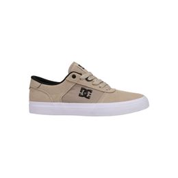 DC Shoes Herren Sneaker "Teknic", Gr. 6,5tan, gum, Obermaterial:Obermaterial: Leder (Kuh) / Futter: Textil / Au&szlig;ensohle: Gummi;, Schuhe