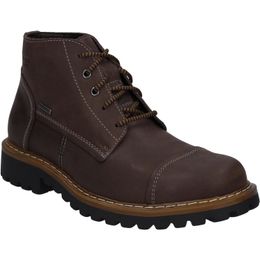 Josef Seibel Herren Stiefelette "Chance 53, mocca", Gr. 46, braun, Obermaterial: 100% Rindsleder Leather cow., Schuhe