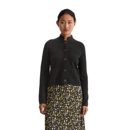 Marc O'Polo MARC O'POLO Damen Cardigan "aus reiner Merinowolle", schwarz, Gr. XS, unifarben, Obermaterial: 100% Schurwolle, Strickjacken