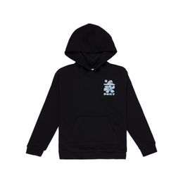 Roxy M&auml;dchen Kapuzensweatshirt "Surf Feeling Brushed", grau, Gr. 6, 60% Baumwolle, 40% Polyester, Sweatshirts