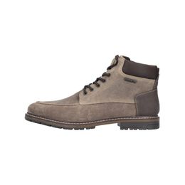 Rieker Herren Schn&uuml;rstiefelette "Rieker Stiefelette Leder", Gr. 41hellbraun, Leder, Schuhe