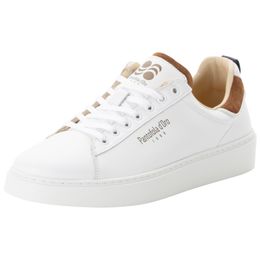 Pantofola d'Oro PANTOFOLA D ́ORO Herren Sneaker "ELBA LOW", Gr. 41, braun, Leder, Schuhe