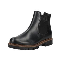 Gabor COMFORT Damen Stiefelette "Gabor Comfort Stiefelette Leder/Textil", Gr. 38,5, schwarz, Leder, Textil, Schuhe