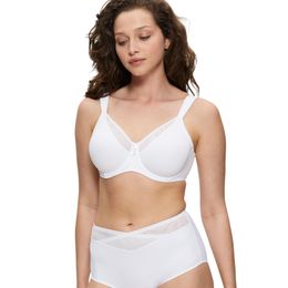 Triumph Damen Minimizer-BH "True Shape Sensation", Gr. 90, wei&szlig;, Jersey, Obermaterial: 65% Polyamid, 26% Elasthan (LYCRA), 9% Polyester, BHs,