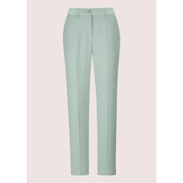 Madeleine Mode MADELEINE Damen B&uuml;gelfaltenhose "Hose B&uuml;gelfalten-Hose mit Leinen"salbei, Gr. 34, Obermaterial: 70% Lyocell CLY. 30% Leinen LI., Hosen