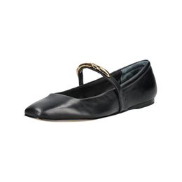 Dolce Vita Damen Ballerina "Dolce Vita Ballerinas Leder", Gr. 41, schwarz, Leder, Schuhe
