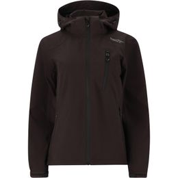 WEATHER REPORT Damen Outdoorjacke "CAMELIA W-PRO15000", braun, Gr. 44, bedruckt, mehrfarbig, 94% Polyester, 6% Elasthan, Jacken, mit wasserdichter