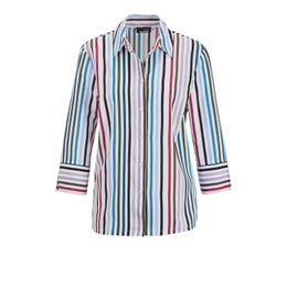 GOLDNER Damen Hemdbluse "Kurzgr&ouml;&szlig;e Bluse", bunt, Gr. 23, Obermaterial: 100% Polyester PES., Blusen