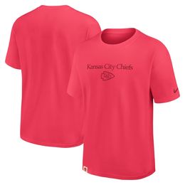 Nike Damen T-Shirt "Nike T-Shirt Kansas City Chiefs Nike SS Loose Fit Cotton", rot, Gr. L, 100% Baumwolle, Shirts
