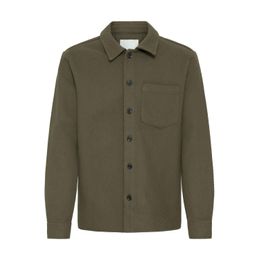 !Solid SOLID Herren Hemdjacke "Hemdjacke SDRENFRED"ivy gr&uuml;n, Gr. L, Obermaterial: 100% Baumwolle CO., Jacken