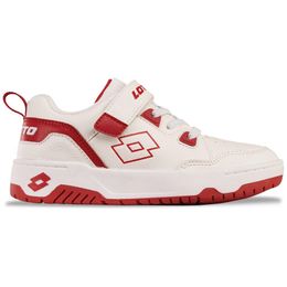 Lotto Kinder Sneaker, Gr. 35, wei&szlig;, Kunstfaser, Synthetik, mehrfarbig, Schuhe, - in kindgerechter Passform