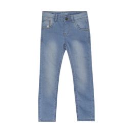 Minymo Jungen 5-Pocket-Jeans "5-Pocket-Jeans MIJeans", blau, Gr. 110, Obermaterial: 80% Baumwolle CO. 19% Polyester PES. 1% Elasthan EL., Jeans