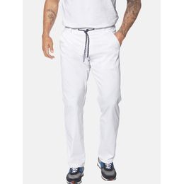Jan Vanderstorm Herren Schlupfhose "Schlupfhose GJORVALD", wei&szlig;, Gr. 34, Obermaterial: 97% Baumwolle CO. 3% Elasthan EL., Hosen