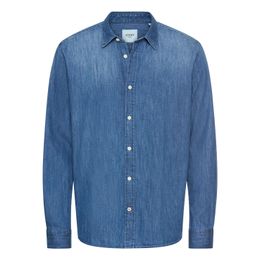 JOOP! JOOP JEANS Herren Jeanshemd "Hanson3-W", blau, Gr. XXL, clean, unifarben, Denim/Jeans, Obermaterial: 100% Baumwolle, Hemden, mit Knöpfen