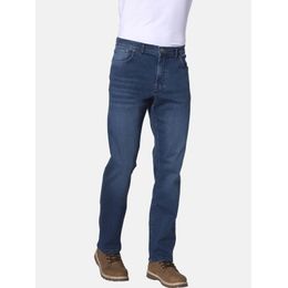 Jan Vanderstorm Herren Regular-fit-Jeans "Tiefbundjeans JAAME", blau, Gr. 40, Obermaterial: 98% Baumwolle CO. 2% Elasthan EL., Jeans
