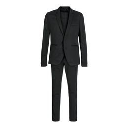 Jack & Jones Kinder Anzug "JJEJAXON sorgt f&uuml;r stylischen Look mit optimaler Passform", schwarz, Gr. 152, JACK & JONES JUNIOR, unifarben, Jersey, Obermaterial: 79%