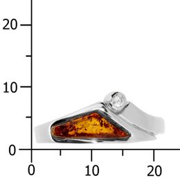 OSTSEE-SCHMUCK Damen Fingerring "OSTSEE-SCHMUCK Ring Agneta Ring Agneta", 52 (16,6), Silber 925 (Sterlingsilber), silber, Silber 925