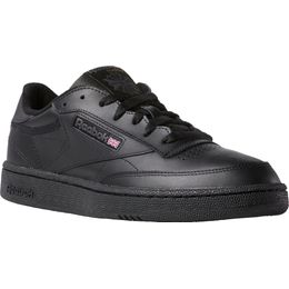 Reebok CLASSIC Herren Sneaker "CLUB C 85", Gr. 41, schwarz, Leder, Schuhe