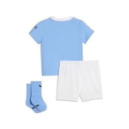 Puma Jungen Trainingsanzug "Manchester City 25/26 Heimtrikot Minikit Kinder", blau, Gr. 80, Obermaterial: 100% Polyester; Rippe: 100% Polyester,
