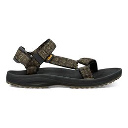 Teva Herren Sandale "Winsted Sandal Mens", Gr. 40,5, gr&uuml;n, Textil, Schuhe, mit Klettverschluss