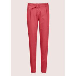 Madeleine Mode MADELEINE Damen Regular-fit-Jeans "Hose Karotten-Jeans mit Bundfalten", rosa, Gr. 42, Obermaterial: 98% Baumwolle CO. 2% Elasthan EL., Jeans