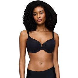 Triumph Damen Minimizer-BH "Body Make-Up Illusion Curve", Gr. 70, schwarz, Microtouch, Obermaterial: 80% Polyamid, 20% Polyester, Basic, BHs,