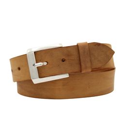 AnnaMatoni Herren Lederg&uuml;rtel "AnnaMatoni Lederg&uuml;rtel Rivo Lederg&uuml;rtel Rivo", braun, Gr. 110, 100% Leder, G&uuml;rtel