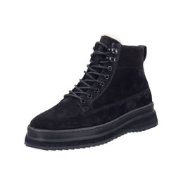 Gant Herren Schnürstiefelette "Gant Stiefelette Veloursleder", Gr. 41, schwarz, Veloursleder, Schuhe