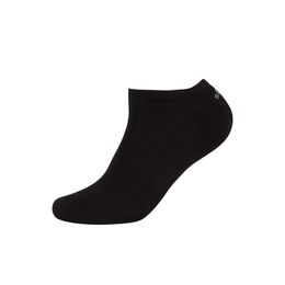 s.Oliver Damen Sneakersocken "Sneakersocken 6er Pack", Gr. 35, schwarz, 75% Baumwolle, 24% Polyamid, 1% Elasthan, uni, Socken