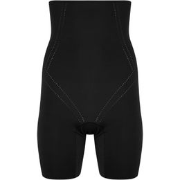 Damen Shapinghose "Dream Shaper Hi-Bermuda", MAGIC BODYFASHION, Gr. S, schwarz, Microfaser, Obermaterial: 75% Polyamid, 25% Elasthan, Unterhosen,
