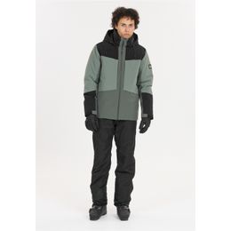 WHISTLER Herren Skijacke "Kingland"gr&uuml;n, schwarz, Gr. XXXL, mehrfarbig, 100% Polyester, Jacken, in atmungsaktiver Qualit&auml;t