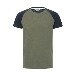 !Solid SOLID Herren Rundhalsshirt "Rundhalsshirt SDBastian", gr&uuml;n, Gr. XXXL, Obermaterial: 60% Baumwolle CO. 40% Polyester PES., Shirts